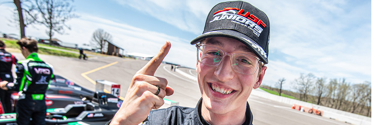 Clark Makes His Mark on USF Juniors with Two Wins – News From The Pits