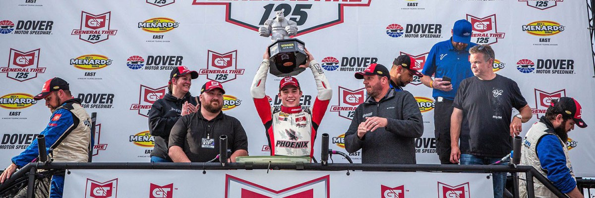 Phoenix Rising: Jake Finch earns first ARCA East victory at Dover ...