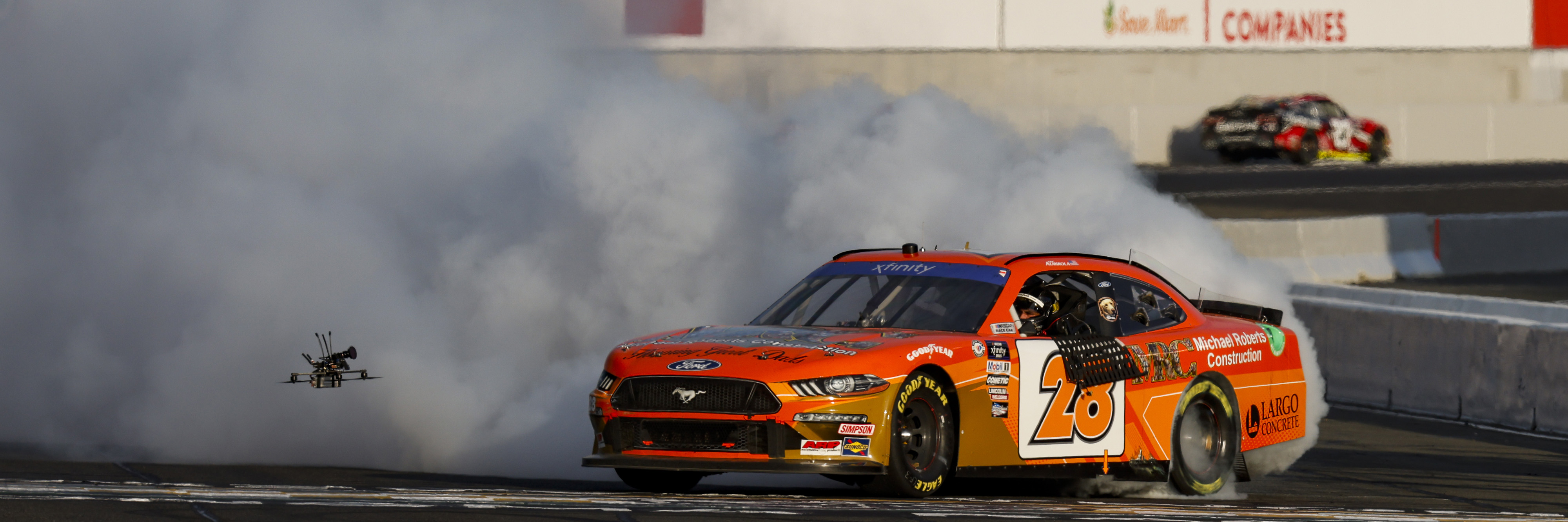 Opportunistic Aric Almirola grabs NASCAR Xfinity win at Sonoma Raceway ...