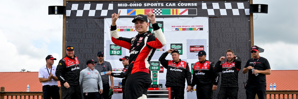 Corey Heim triumphs in wild NASCAR CRAFTSMAN Truck Series race at Mid ...
