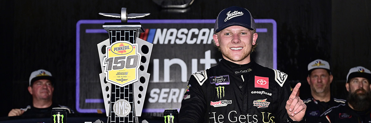 Ty Gibbs dominates Indy Road Course for NASCAR Xfinity Series victory ...