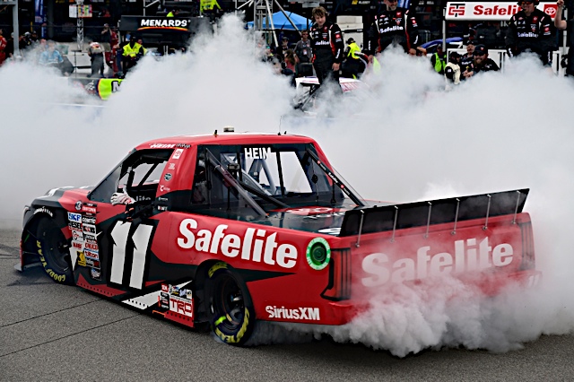Corey Heim rebounds with timely NASCAR Truck win at World Wide ...