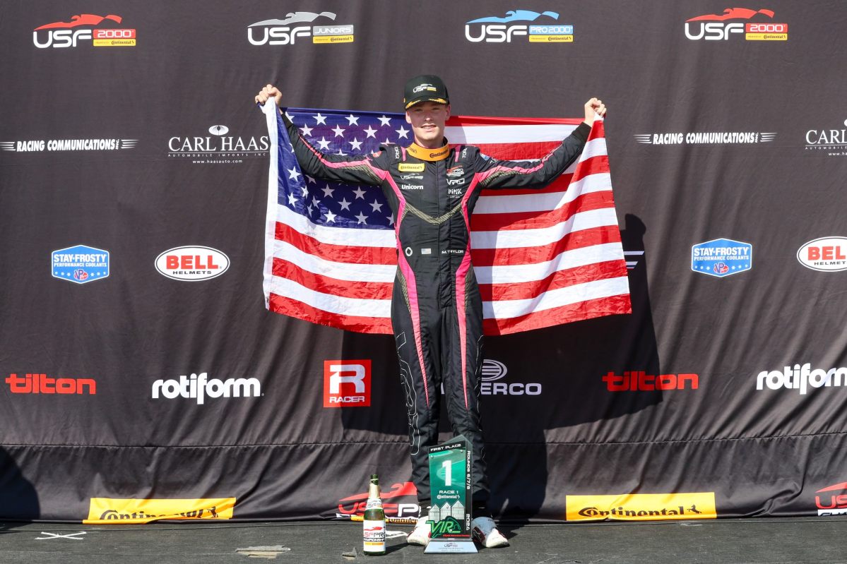 Taylor Wins Dramatic Opener in USF Juniors VIR Triple-header – News ...