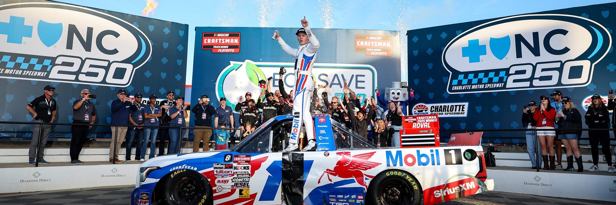 Corey Heim parlays overtime restart into record 10th NASCAR Truck ...